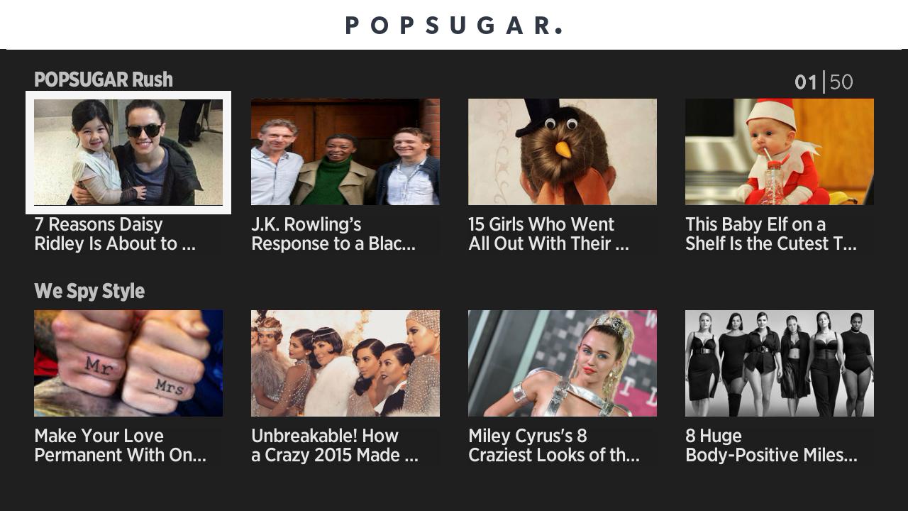 POPSUGAR | TV app | Roku Channel Store | Roku