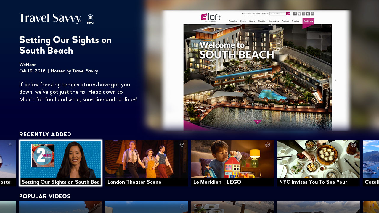 Travel Savvy | TV App | Roku Channel Store | Roku